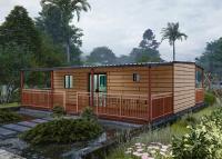 China EU/AU Standard Light Steel Frame Mobile House Prefab Modern Mobile Homes for sale