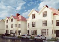 China 3 Storey Prefabricated Apartment Buildings With Light Steel Frame House Lgs Construction for sale
