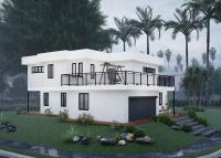 China Luxurious Prefabricated Light Steel Frame Prefab Metal House Kits Prefab Home Kits for sale
