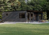 China ASTM Standard Luxury Modular Prefab Villa & Office, Light Steel Frame Kit Modern Residential Bungalow Home for sale
