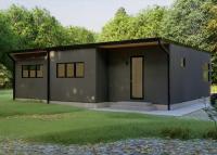 China ASTM Standard Luxury Modular Prefab Villa & Office, Light Steel Frame Kit Modern Residential Bungalow Home for sale