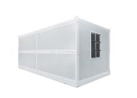 China Cheap 20FT 40FT Prefab Foldable Flat Pack Modular Folding Container House As Emergency Shed for sale