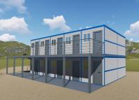 China Modular Home Prefab Folding Container Houses 20FT 40FT For Affordable Emergency Shed for sale
