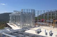 China AS/US Prefab 2-Storey Light Steel Modular Luxury Villa Liverpool House for sale