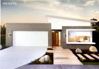 China Prefabricated House Light Steel Structure Bungalow With Aluminum Alloy / PVC Window for sale