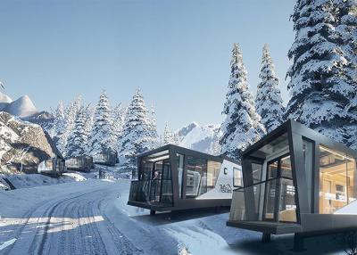 China Customized Space Capsule Light Steel Frame House Glacier Hotel Perfect For Eco-Friendly Getaways for sale