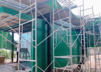 China Luxury cabin Modular Log Cabin Homes Built with Light Steel Frame, Complete Prefabricated house Kits for sale