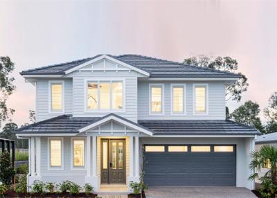 China Affordable Prefab House With AS4600 Light Gauge Steel Framed 2story Modular Homes For Sale for sale