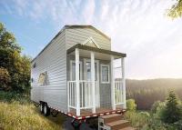 China Modular Prefabricated Light Steel Structure Tiny House On Wheels: The Ultimate Travel Companion for sale