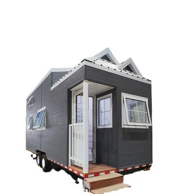 China Light Steel Frame Tiny Home On Wheels With Trailer For Airbnb for sale