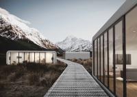 China Prefab Light Steel Frame House Of Hotel Unit Lodges With Palafitos Overwater Bungalows for sale