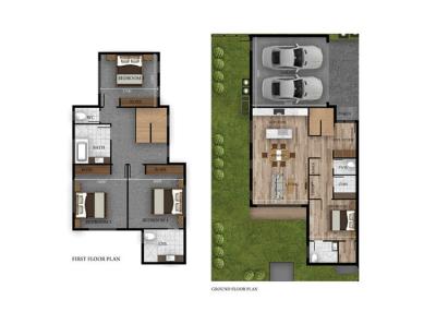 China 2-Storey Prefab Home With Large Windows | EU-Compliant Light Steel Framing for sale
