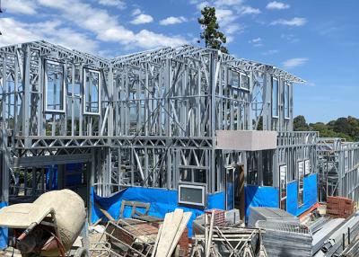 China Australian Standard Prefab Contemporary Modular House Kits Build Light Guage Steel Frame House for sale