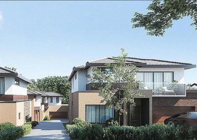 China Australian Standard Light Gauge Steel Frame Prefab Luxury 2nd Floor Villa Apartment for sale