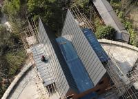 China Prefabricated Cabins Lodges With Hot Tubs Light Steel Framing Beautiful Wooden House Resort Bunglalow for sale