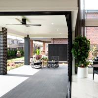 China 2 Storey Modular Home Luxury Prefab Light Gauge Steel Frame House With Australian Standard for sale