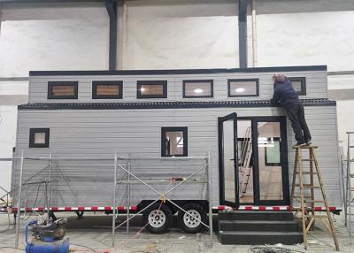 China Prefab Modular Home Luxury Prefabricated Mobile Tiny House On Wheels A Good Option For Caravan/RV Park for sale