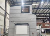 China Modern Prefab Modular Home Luxury Caravan Tiny House On Wheels Shipped By 40 FR Shipping Container for sale
