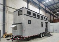 China AS/NZS Certified Light Steel Prefab Tiny Home On Wheels | Mobile House With Side Box for sale