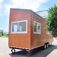 China Factory Direcet Prefab Tiny Homes On Wheels Trailer House Orlando Ready to ship for Airbnb for sale