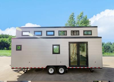 China Modern Design Prefabricated Modular Home Kit Tiny House On Wheels With 2 Bedrooms for sale