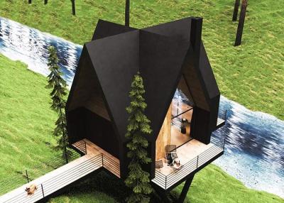 China Prefab House Luxury  Cabin Wiht Light Steel Frame Modular Home Home For Airbnb for sale