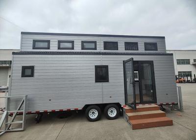 China AS/NZS/US Standard Light Steel Prefab Tiny House On Wheels Modular Home Kit for sale