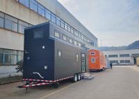 China AS/NZS/US Standard Light Steel Prefab Tiny House On Wheels Modular Home Kit for sale