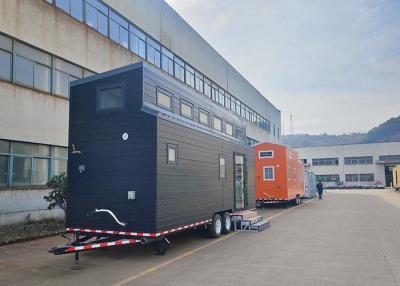 China AS/NZS/US Standard Light Steel Prefab Tiny House On Wheels Modular Home Kit for sale