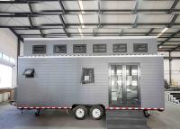 China Lightweight Modular Home Prefabricated Houses With Light Steel Structure Tiny House On Wheels for sale