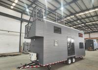 China Modular Home Prefab Tiny Homes On Wheels Trailer House Orlando Ready To Ship For Airbnb for sale