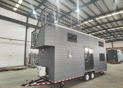China Modular Home Prefab Tiny Homes On Wheels Trailer House Orlando Ready To Ship For Airbnb for sale