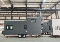 China Prefabricated Modular Home With Light Steel Frame Tiny House On Wheels For Sell for sale