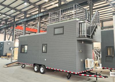 China ICC-ES Modular Home Prefabricated Tiny House On Wheels WIth Light Gauge Steel Frame for sale