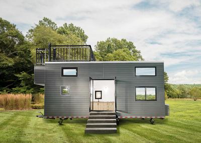 China US Stander Eco-Conscious Living And Architectural Ingenuity Prefabricated Tiny House On Wheels for sale