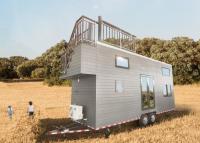 China US Standard 2 Bedroom Prefabricated Tiny House On Wheels, Eco-Conscious Home for sale