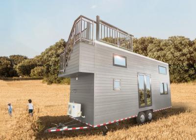 China US Standard 2 Bedroom Prefabricated Tiny House On Wheels, Eco-Conscious Home for sale