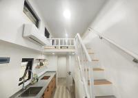 China Prefabricated Modular Home Tiny Home On Wheels With Light Steel Frame Modular Home for sale