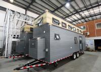 China Modern PrefabTiny House On Wheels With Light Steel Structure Integrated Wall Panels for sale