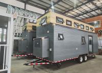 China Modern Light Gauge Steel Prefabricated Tiny Cabin Tiny House On Wheels Casas Diminutas for sale