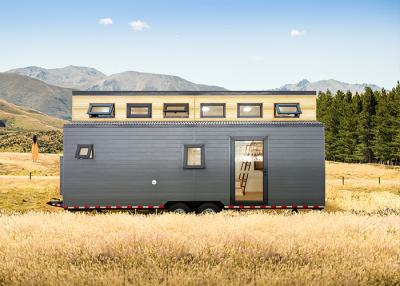 China Prefabricated Modular Home Tiny Home On The Wheels With Double Glazing Alum Window for sale