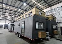 China Prefabricated Modular Home Tiny Home On Wheels With Light Steel Frame Modular Home for sale