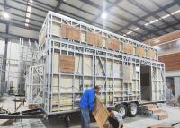 China Prefabricated Modular Home Tiny Home On The Wheels With Double Glazing Alum Window for sale