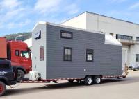 China US Standard Prefab Home Double Storey Small Manufactured Homes Ready To Ship Light Steel Fraem for sale