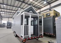 China Furnished Prefab Modular Tinyhouse On Wheels Easy Transport  Modern Tiny Home for sale