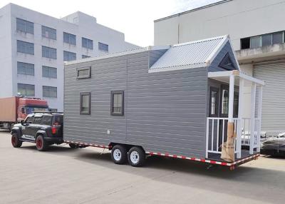 China EU/AU/USA Standard Prefabricated Modular Home Tiny Home On Wheels With Three Bedrooms In A Backyard for sale