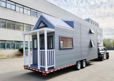 China Furnished Prefab Modular Tinyhouse On Wheels Easy Transport  Modern Tiny Home for sale