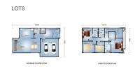 China Light Steel Frame prefab apartment buildings modular home with AU/EU/USA Standard for sale