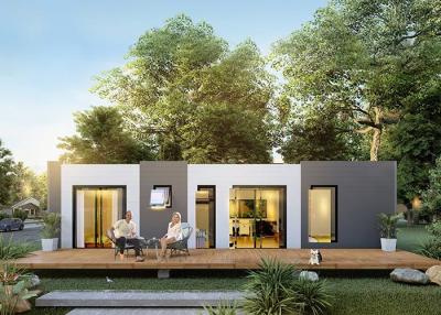 China Prefabricated Modular House Kits Light Steel Frame House For Adu AU/USA/EU Standard for sale