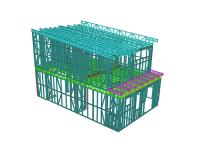 China Modular Home Prefabricated House Construction Apartment Buildings With Light Steel Frame for sale